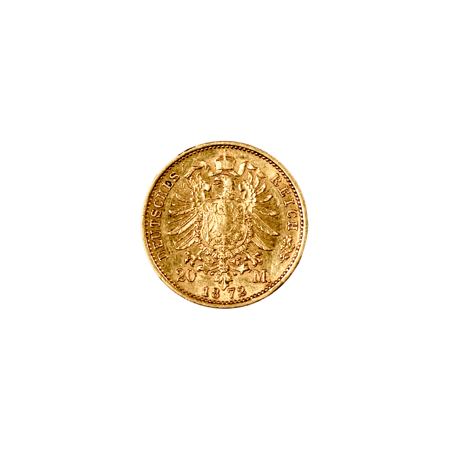 German 20 Mark Wilhelm I - USAGOLD
