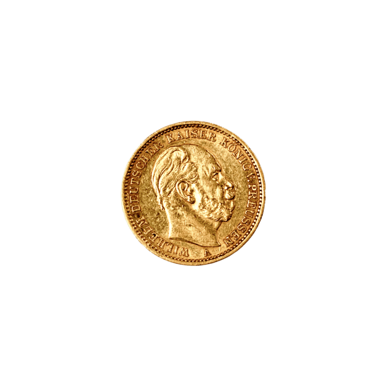 German 20 Mark Wilhelm II - USAGOLD
